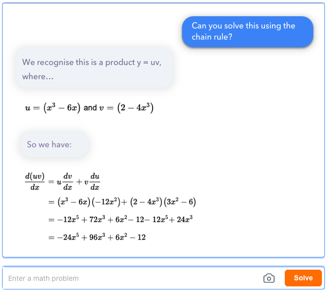 AI Math Problem Solver